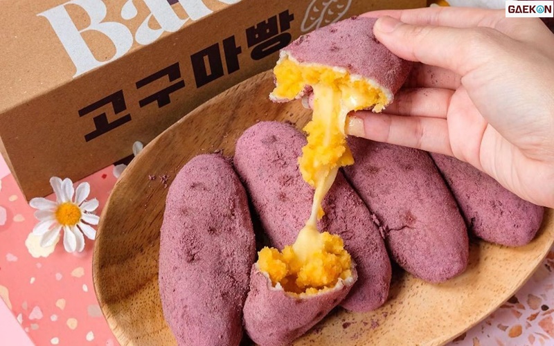 Lumer di Mulut, Roti Ubi Ungu Asal Korea Goguma Ppang Viral - Gaekon